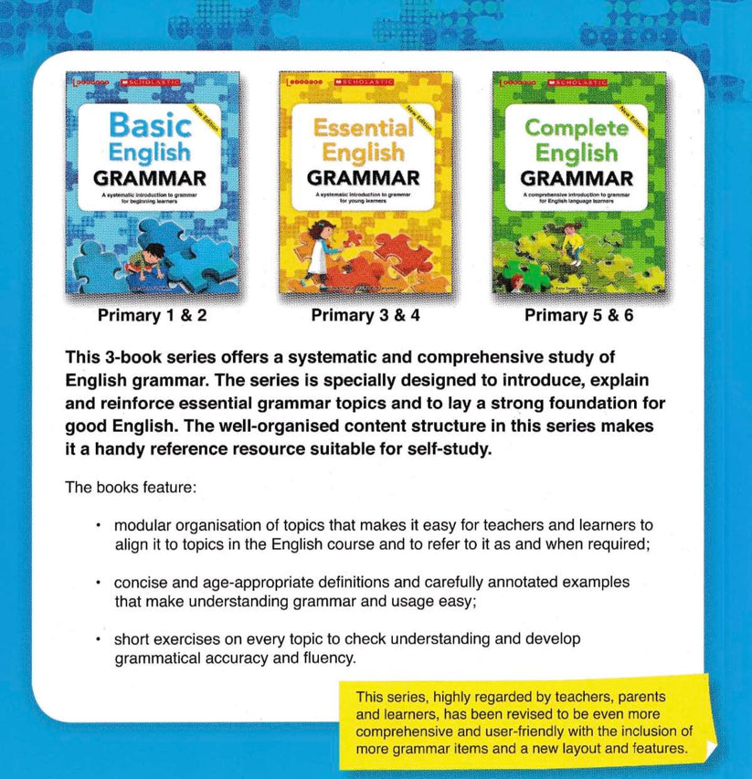 Scholastic English Grammar for Primary Levels (New Edition) – EduSupport (ES)