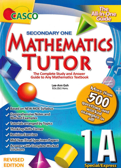 Casco Mathematics Tutor for Secondary Levels – EduSupport (ES)